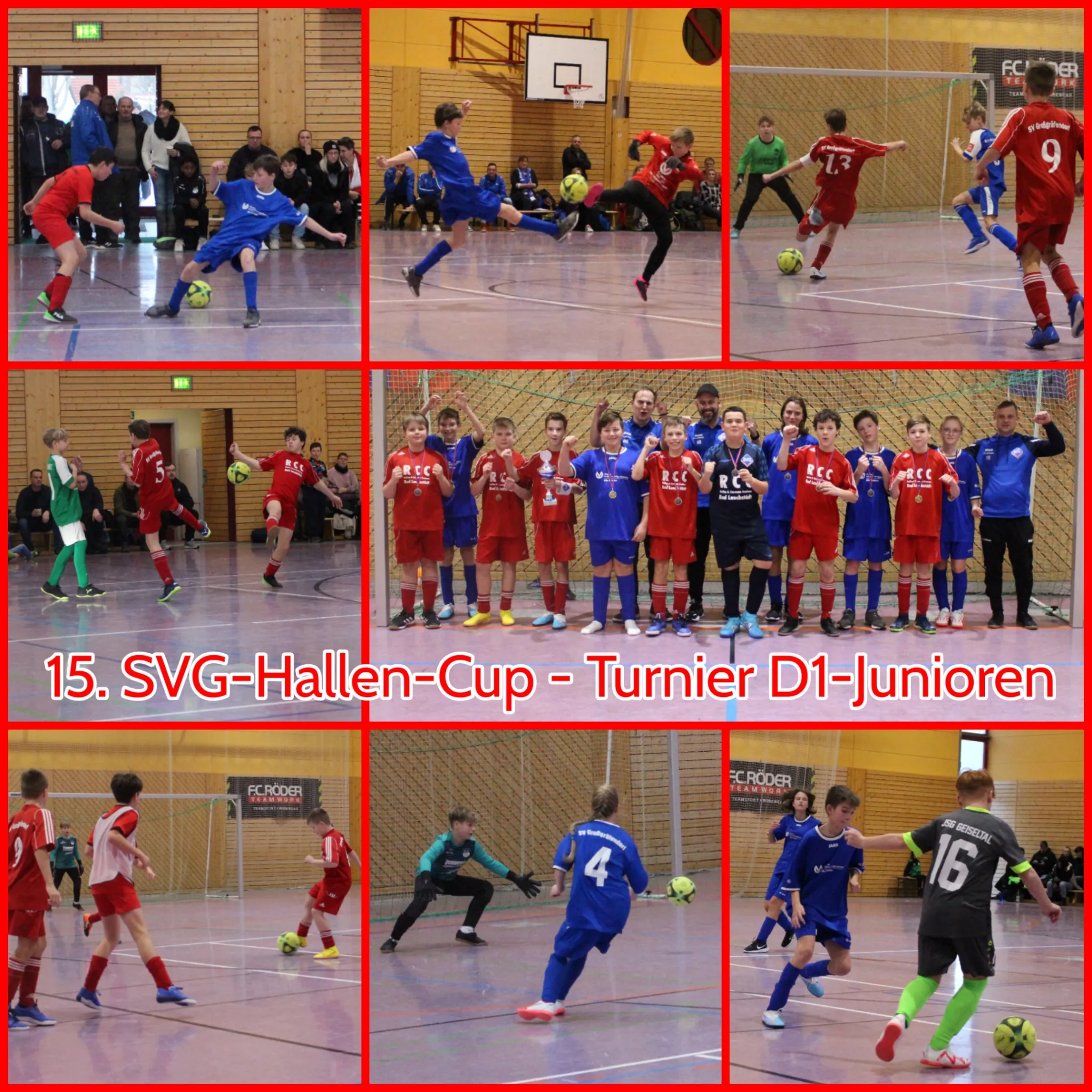 15. SVG-Hallen-Cup - D1 mit krönendem Abschluss